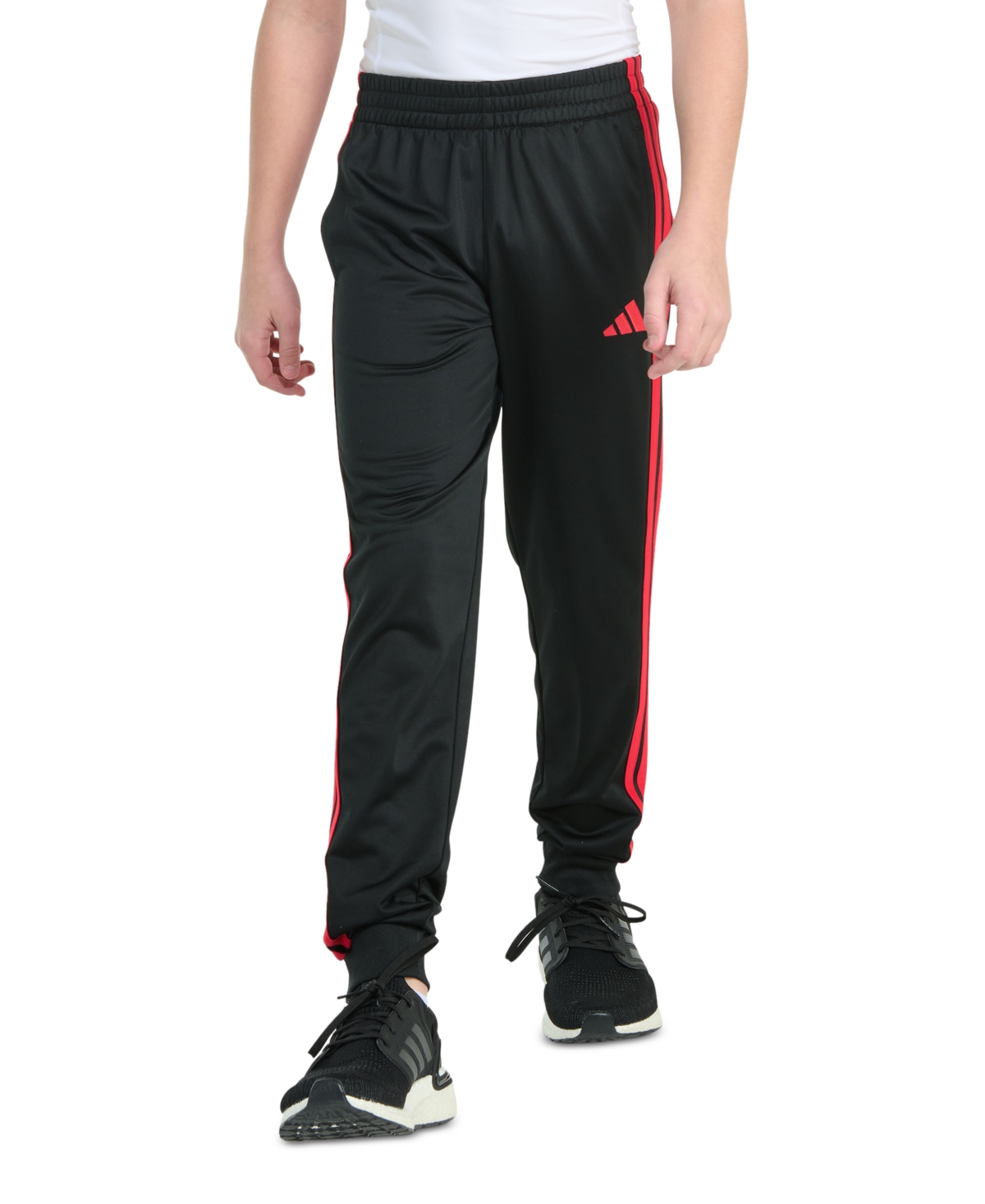 Click here for adidas Big Boys Elastic-Waistband 3-Stipe Tricot J... prices