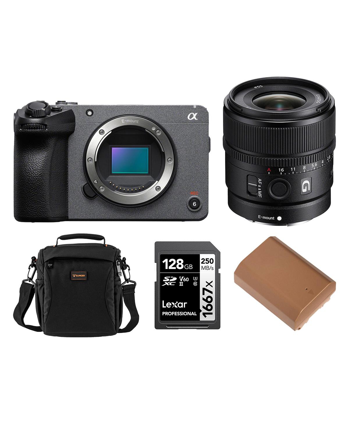 Click here for Sony FX30 Super 35 Cinema Line Camera with E 15mm... prices