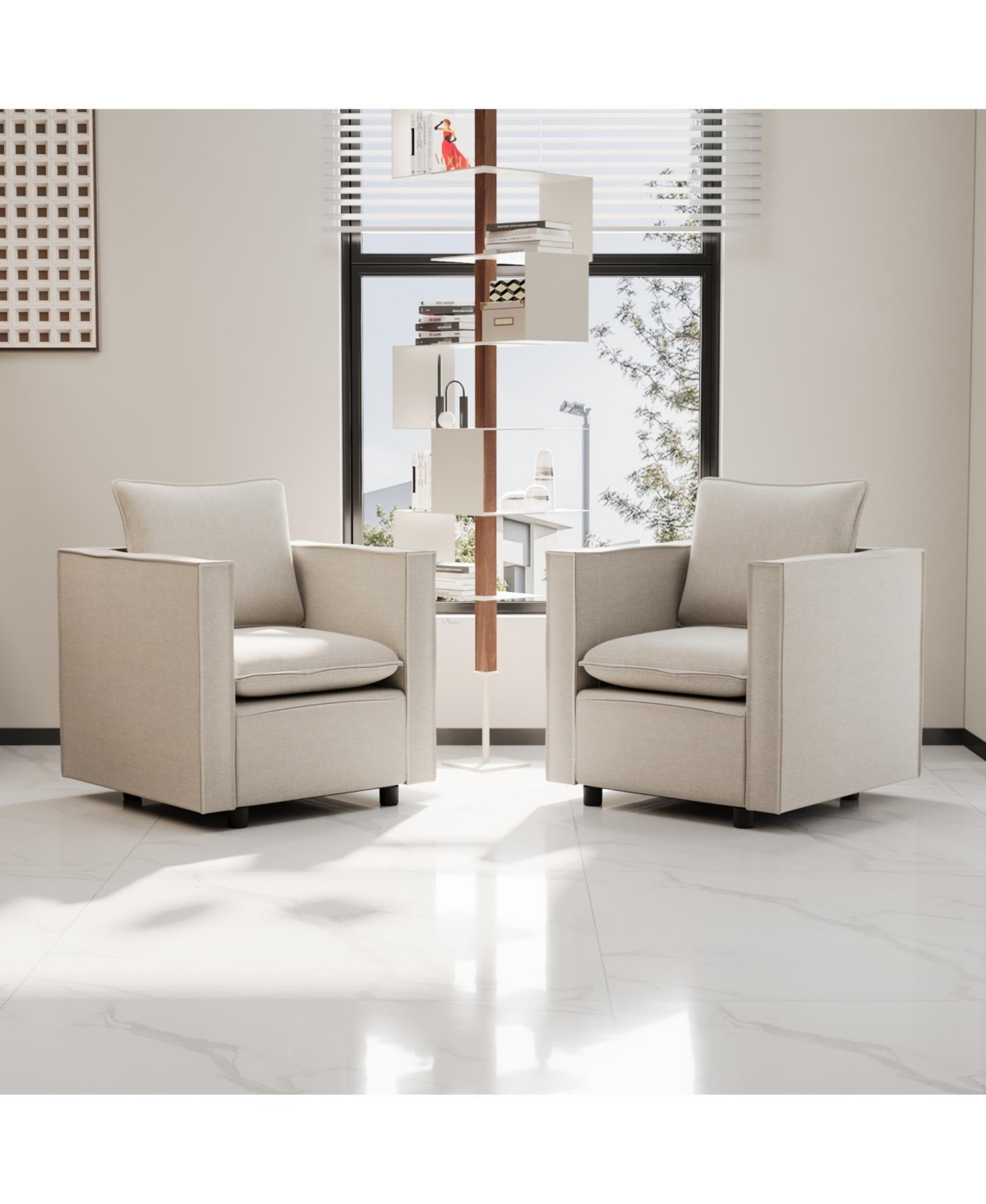 Click here for Streamdale Beige Armchairs Comfort and Style for B... prices