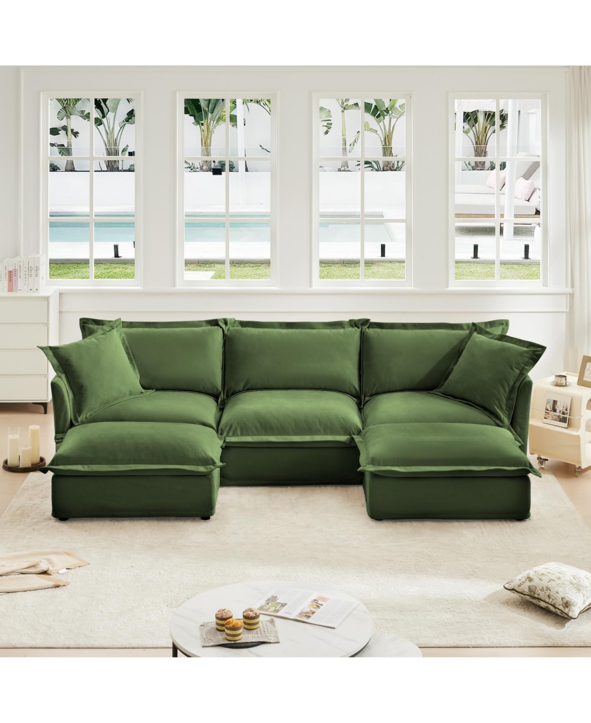 Click here for Streamdale U-Shaped Sectional with French Edges  C... prices