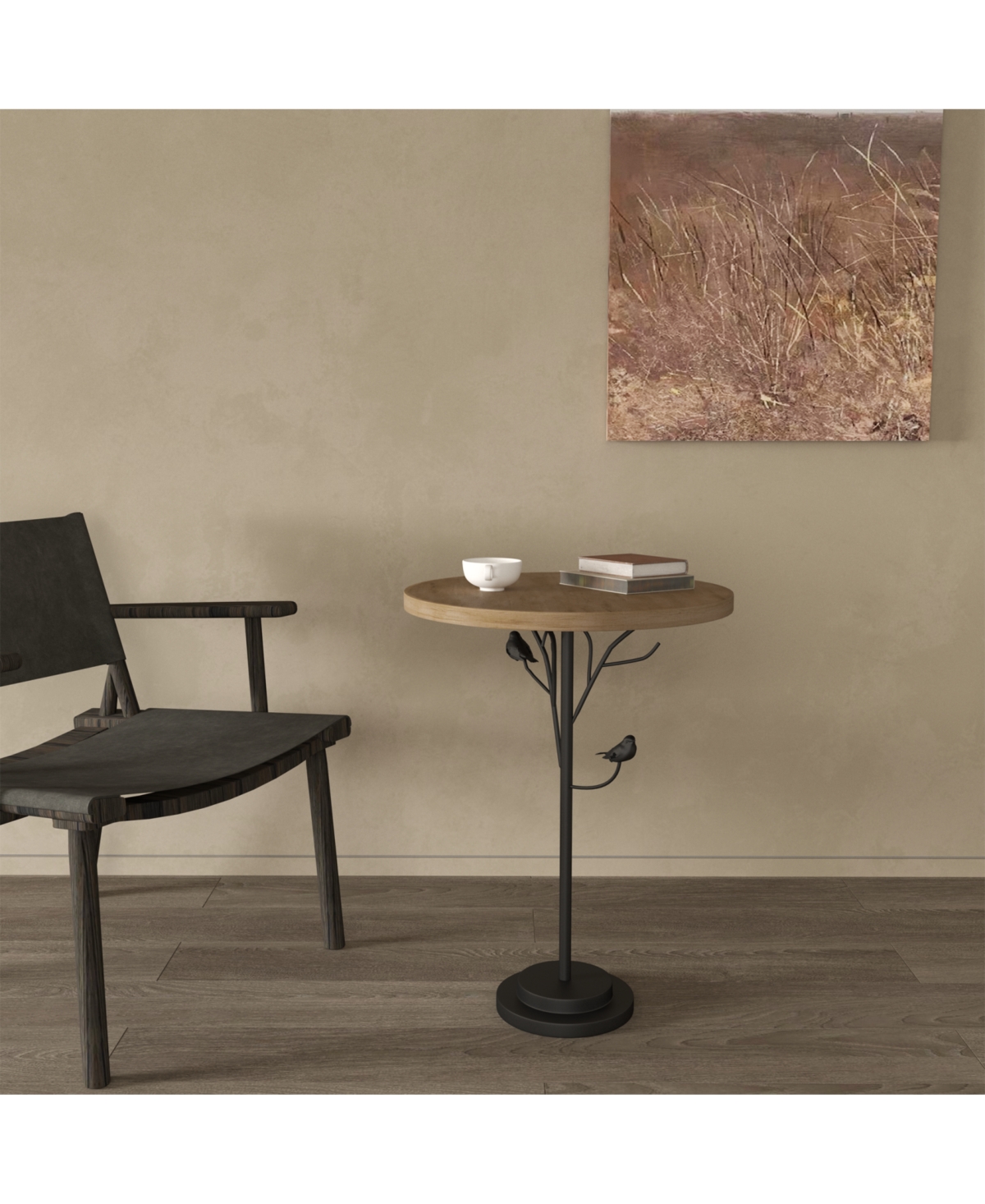 Click here for Streamdale Modern Round Side Table for Small Space... prices