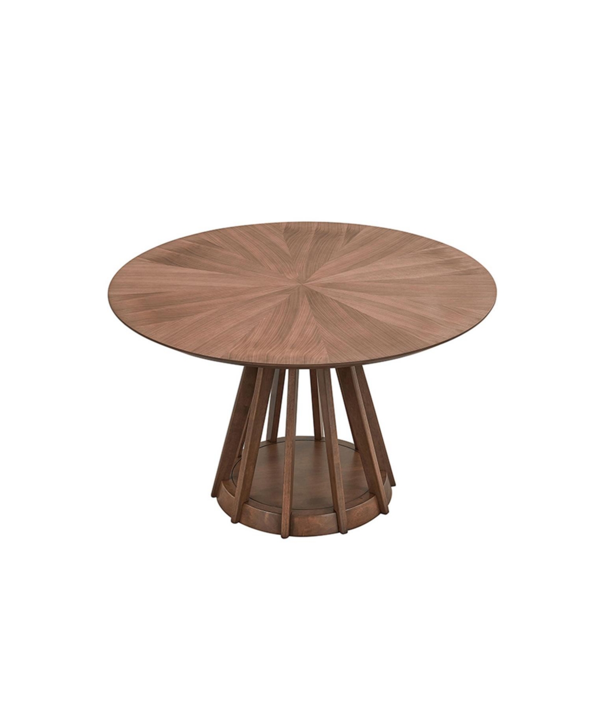 Click here for Streamdale Walnut Round Dining Table for 4  Modern... prices