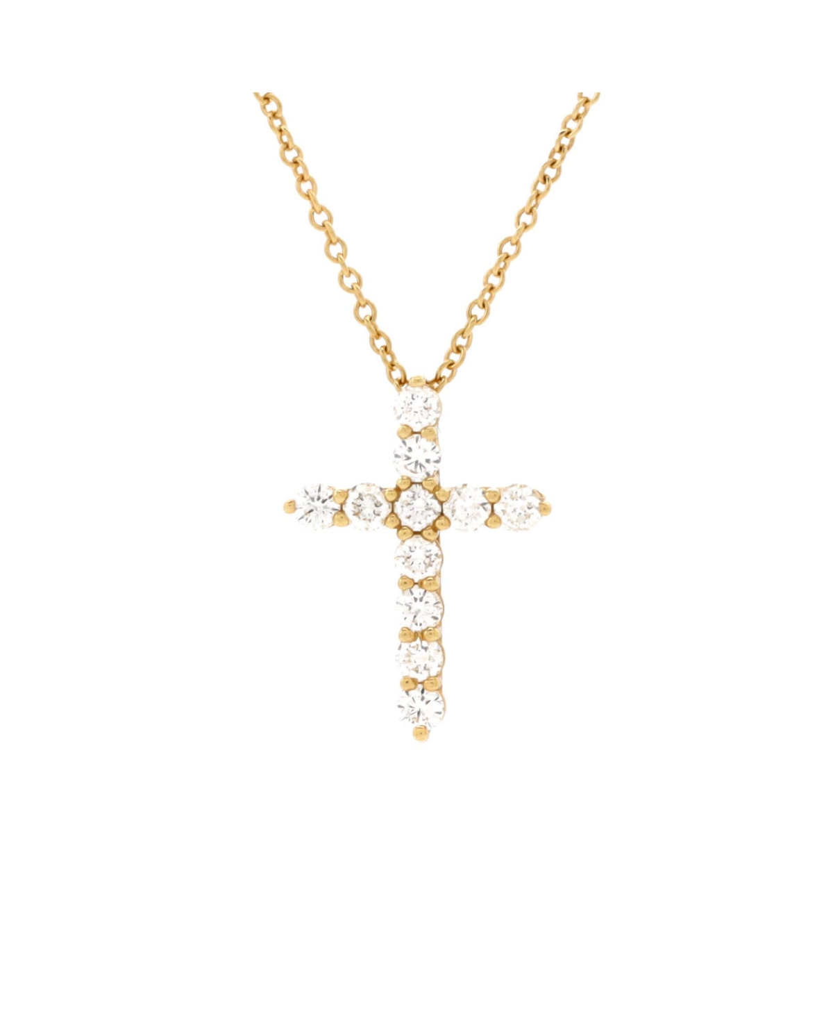 Click here for Pre-Owned Tiffany & Co. Small Cross Pendant Neckla... prices