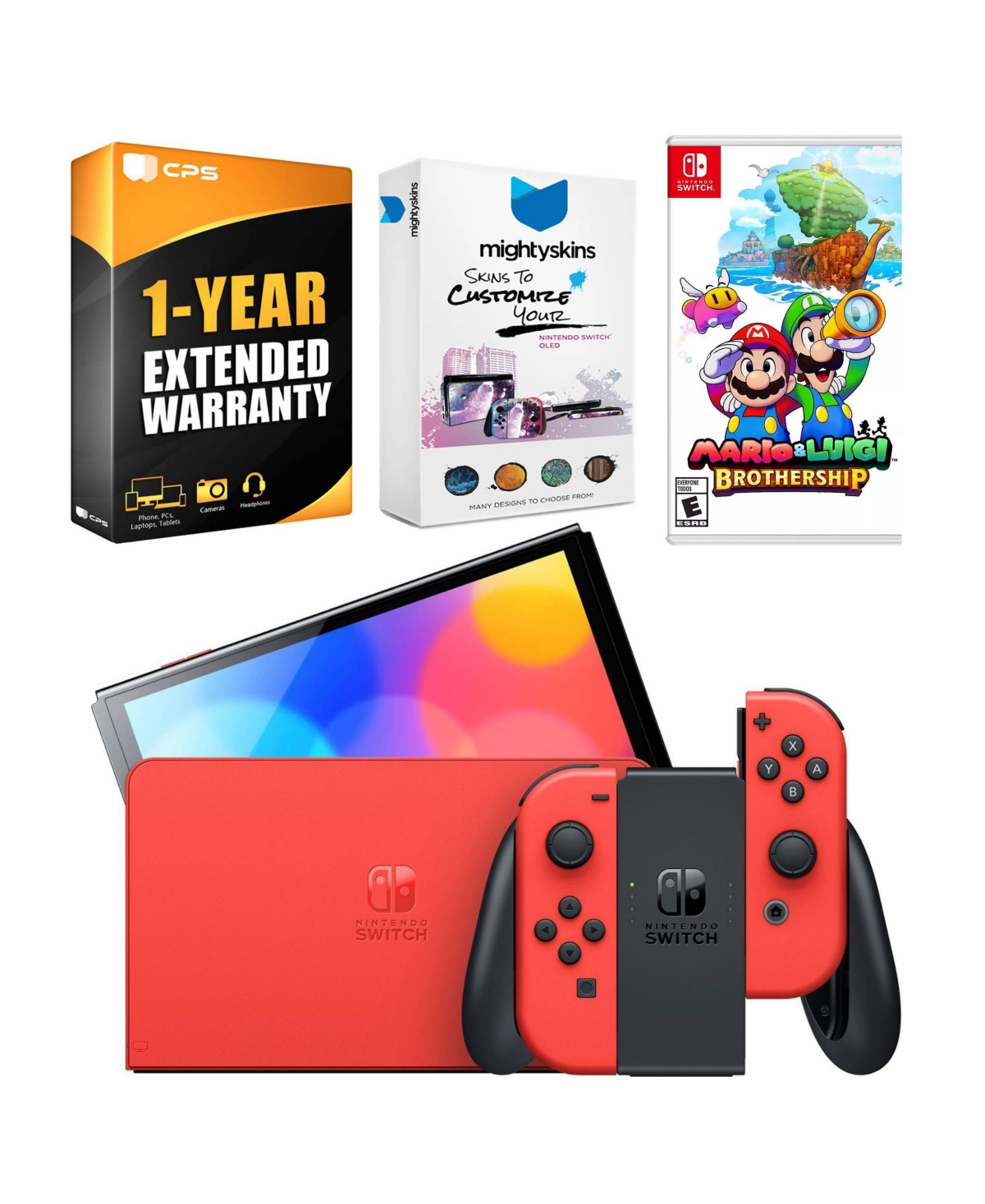 Click here for Nintendo Switch Oled Mario Red Edition with Mario... prices