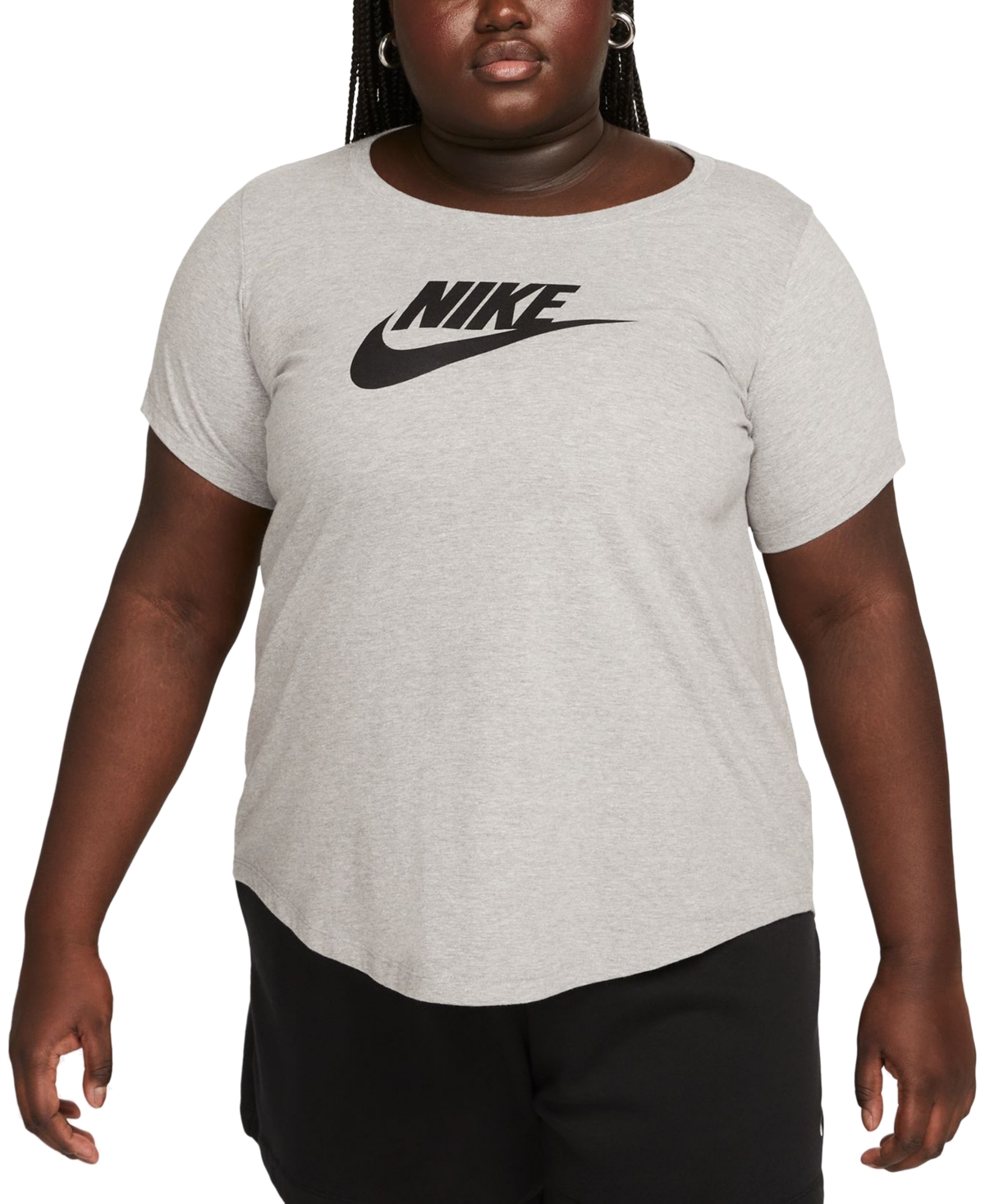 Click here for Nike Plus Size Active Sportswear Essentials Short-... prices