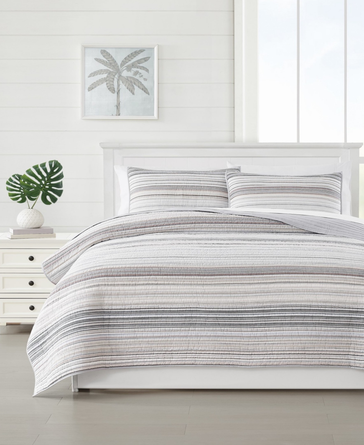 Click here for Oceanfront Resort Navarre Yarn Dye Stripe 2-Pc. Qu... prices