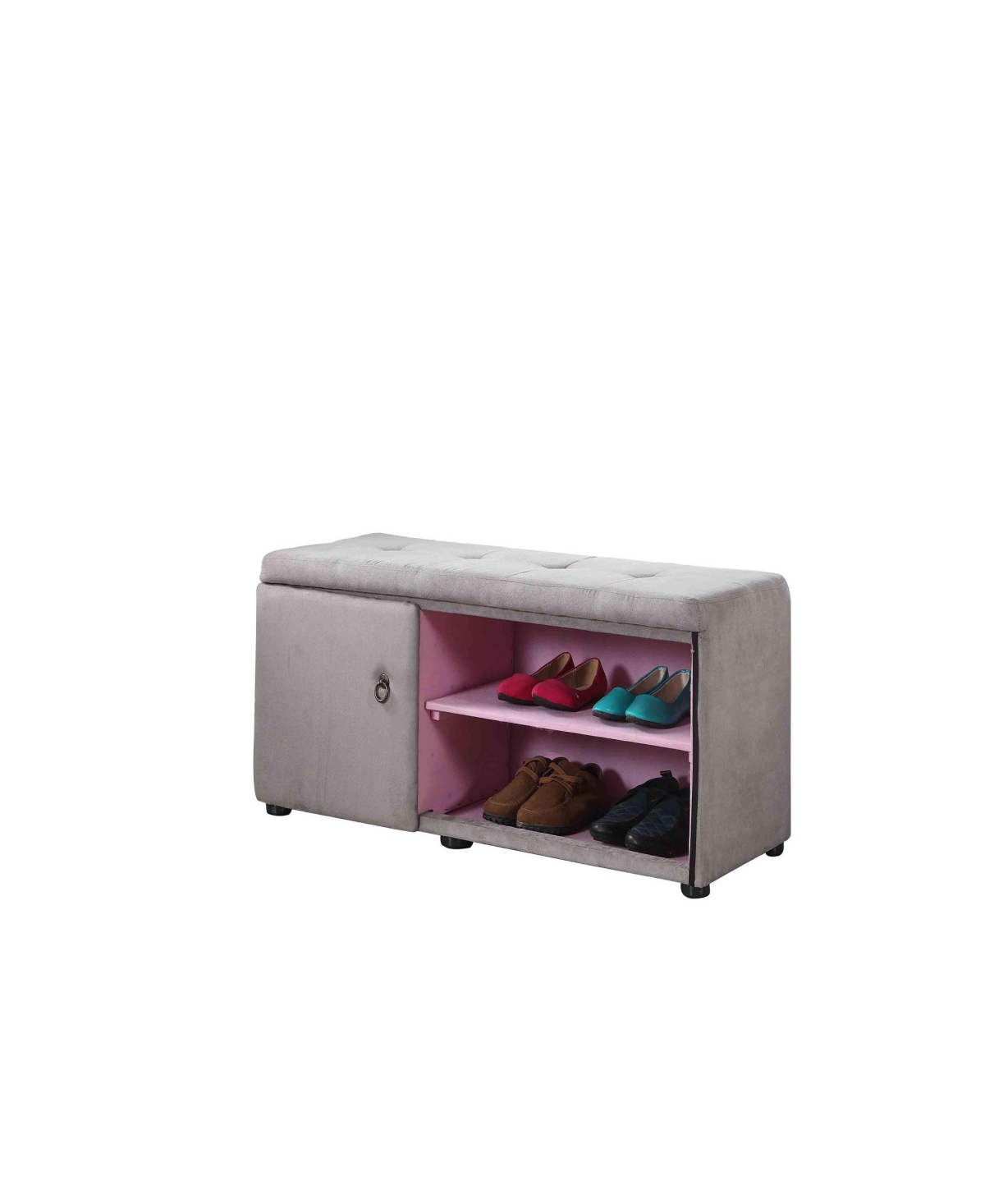 Click here for Entryway Shoe Bench with Tufted Cushion and Storag... prices
