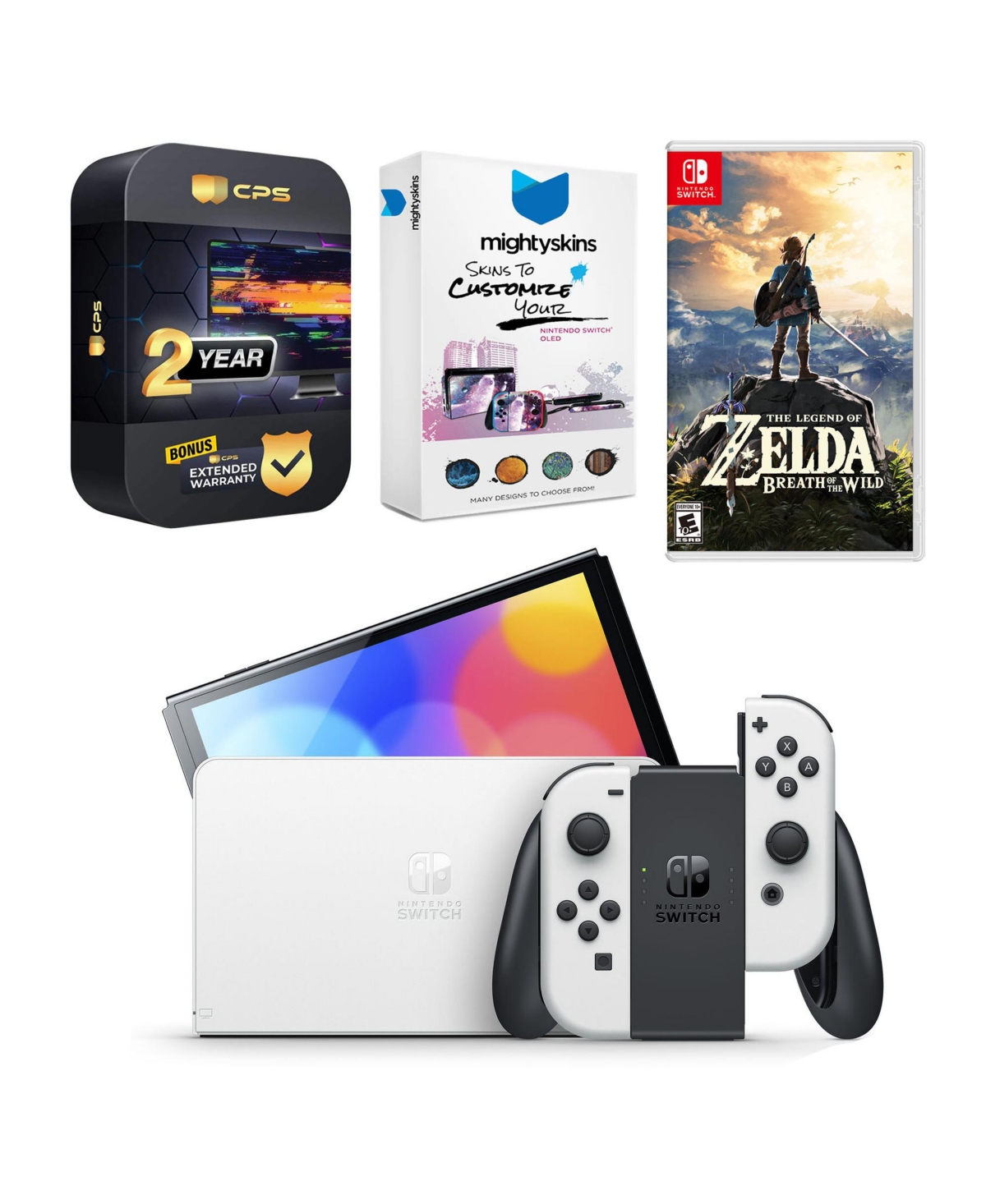 Click here for Nintendo Switch White Oled Console with The Legend... prices