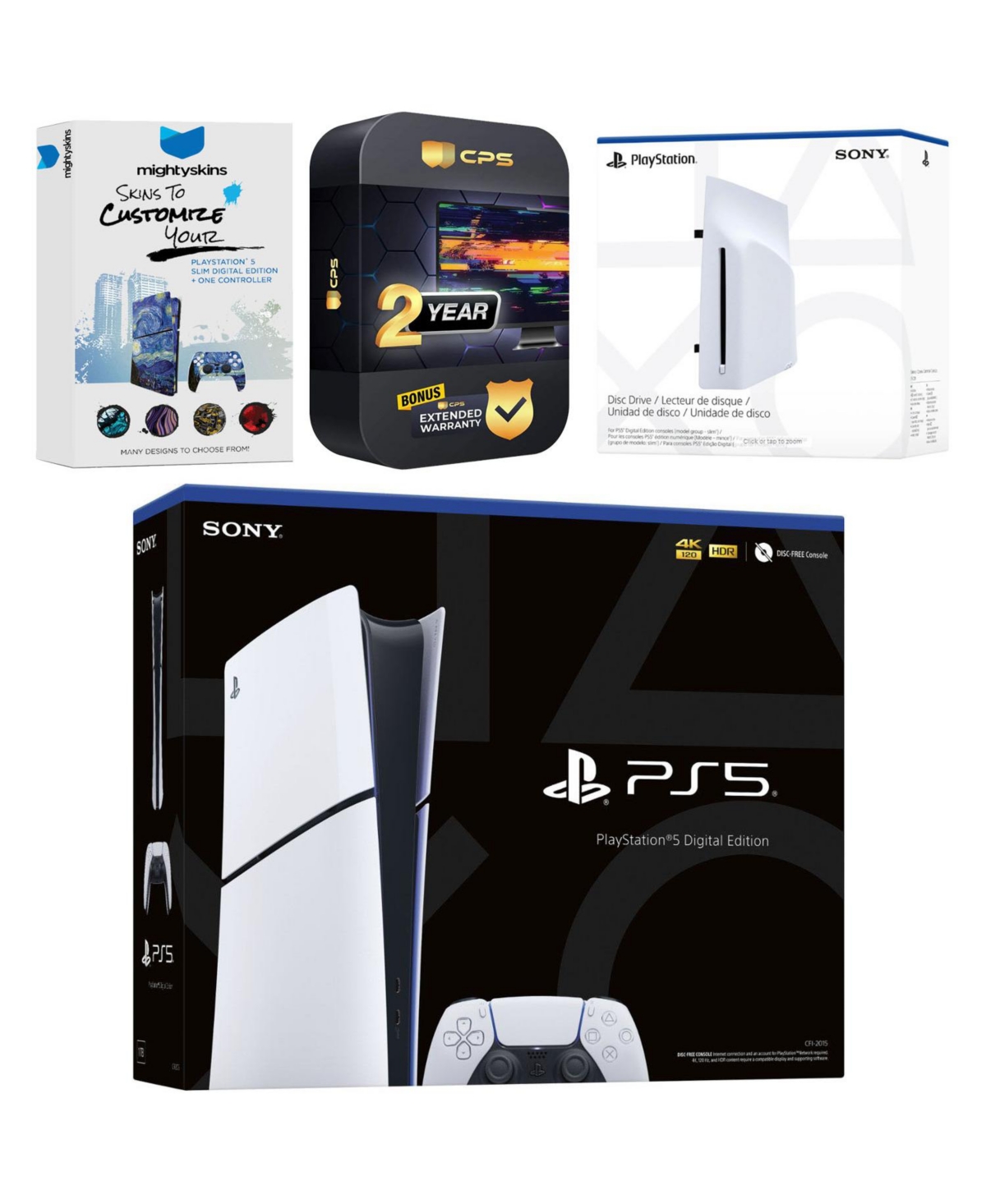 Click here for Sony PlayStation 5 Slim Digital Bundle with Disc D... prices