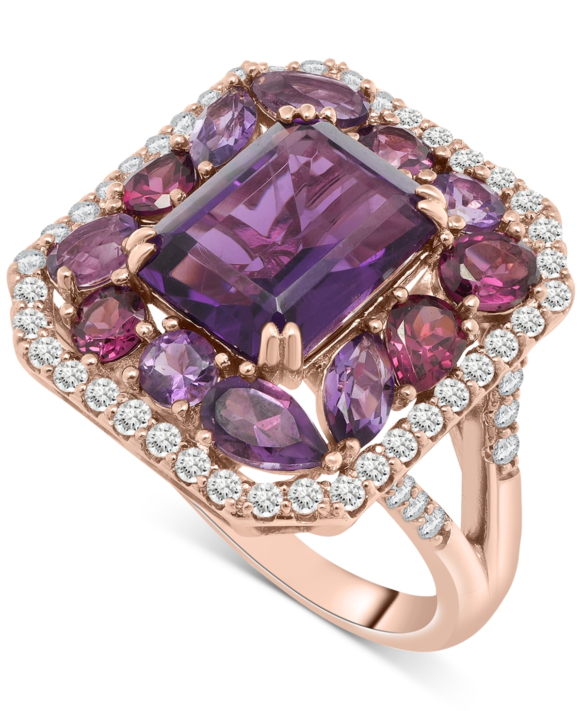 Click here for Amethyst (4-1/6 ct. t.w.)  Rose de France Amethyst... prices