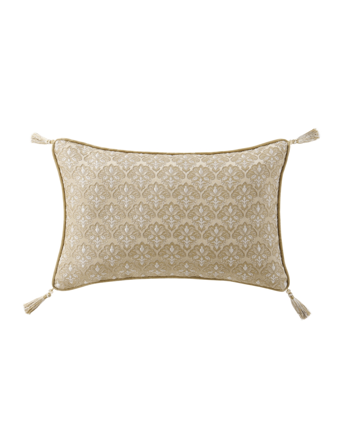 J Queen New York Sondra Boudoir Decorative Pillow  14 x 21 - Gold