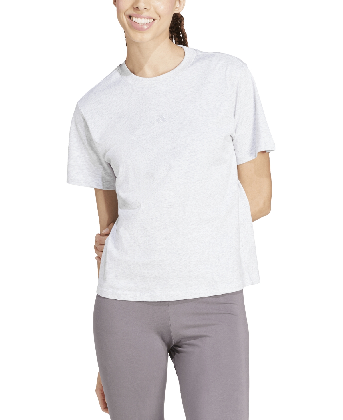 Click here for adidas Womens Essentials Cotton Small-Logo T-Shirt... prices