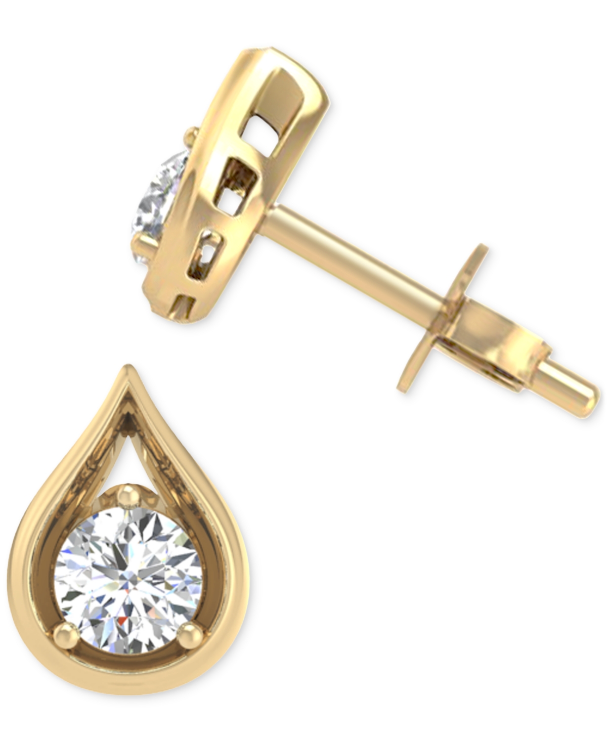 Click here for Diamond Teardrop Shape Stud Earrings (3/8 ct. t.w.... prices