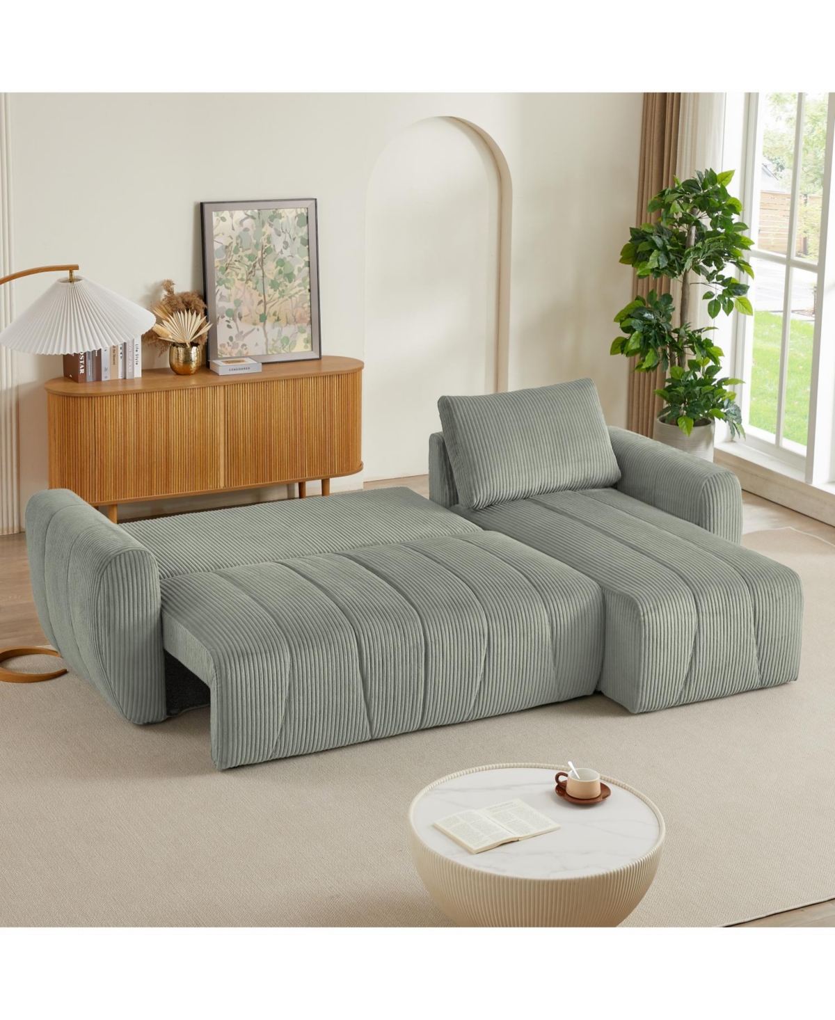 Click here for Streamdale Convertible 3-Seat L-Shaped Fabric Couc... prices