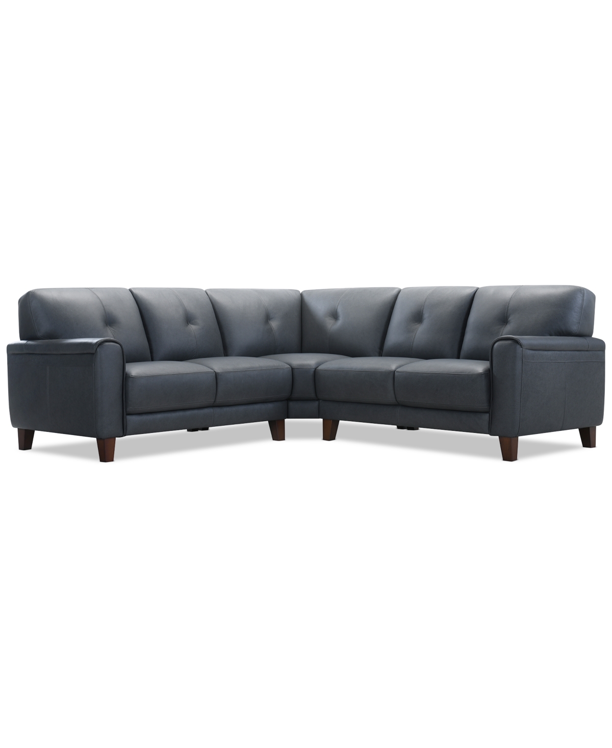 Click here for Ashlinn 3-Pc. Leather L Sectional  Exclusively at... prices