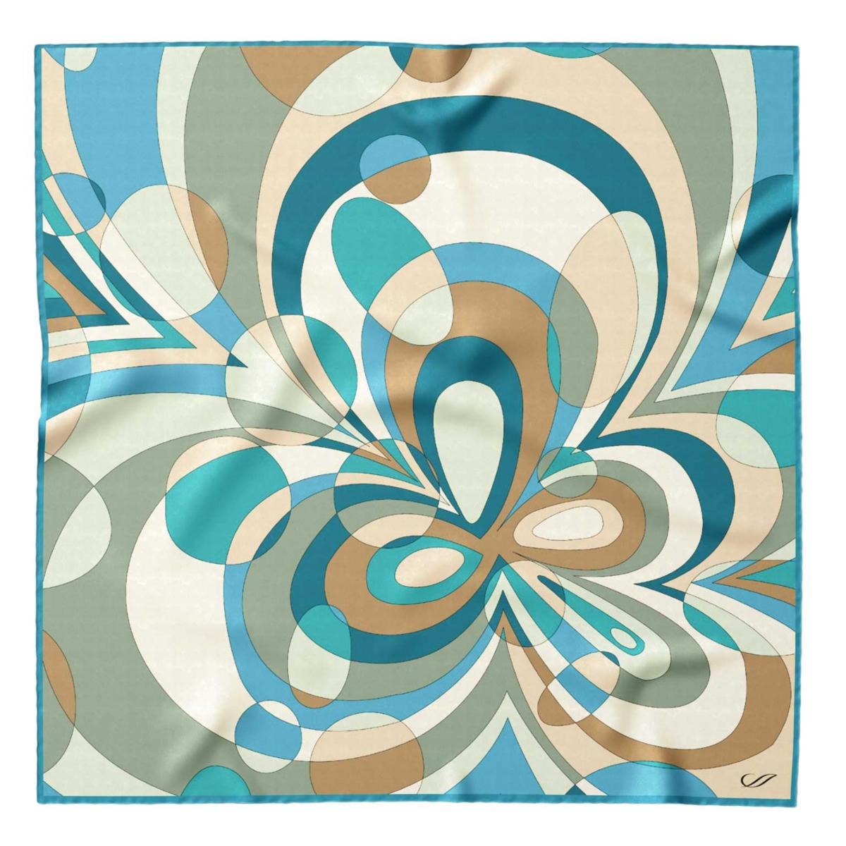 Click here for Michelle - Silk Bandana for Women - Sea colors prices