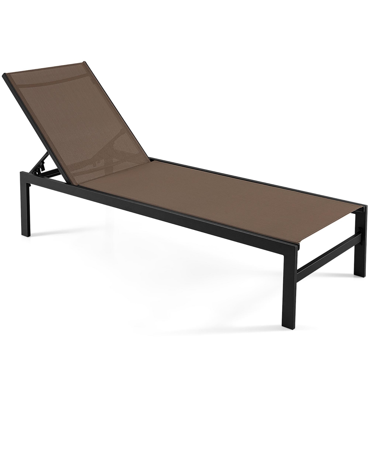 Click here for Gymax Aluminum Patio Chaise Lounge Outdoor Adjusta... prices