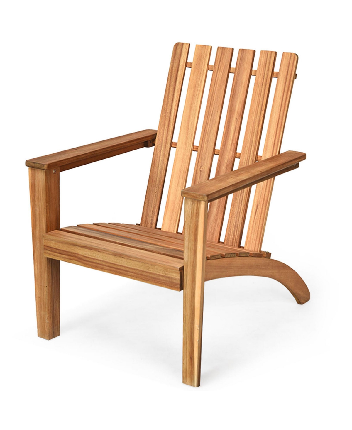 Click here for Gymax Patio Lounge Chair Outdoor Wooden Adirondack... prices