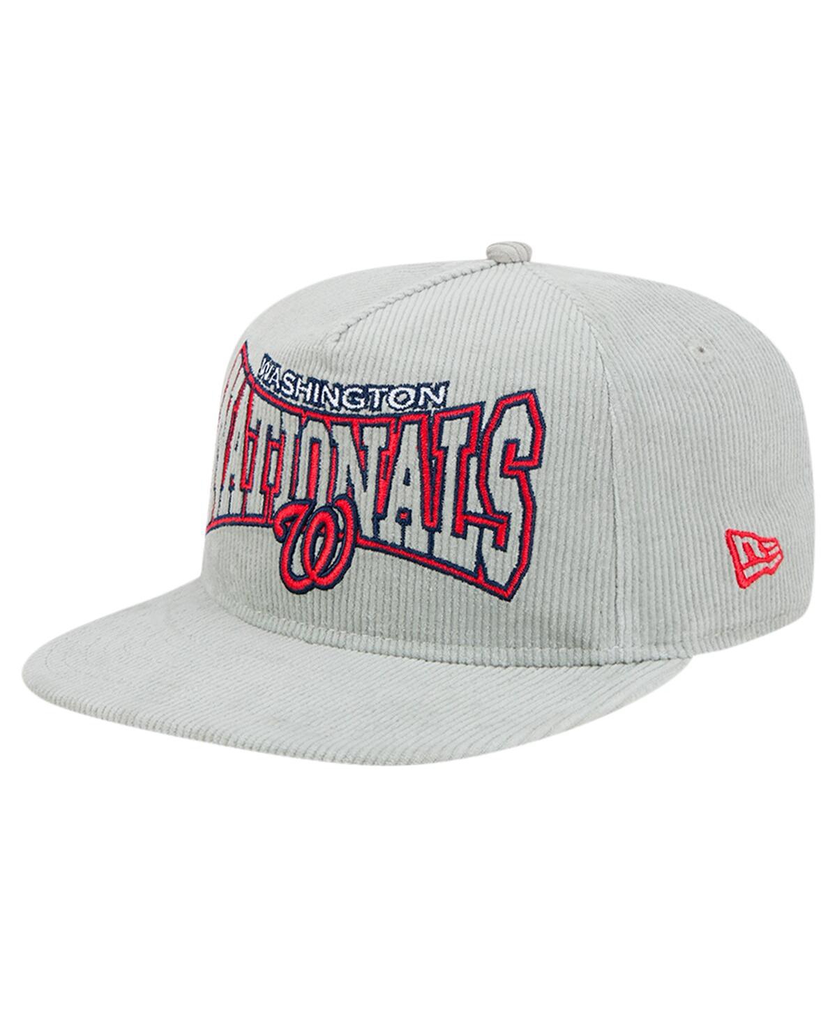 Click here for New Era Mens Gray Washington Nationals Corduroy Go... prices