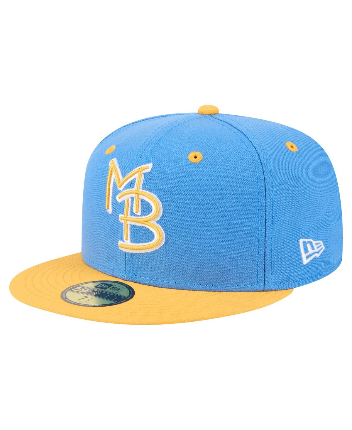 Click here for New Era Mens Blue/Yellow Myrtle Beach Pelicans Aut... prices