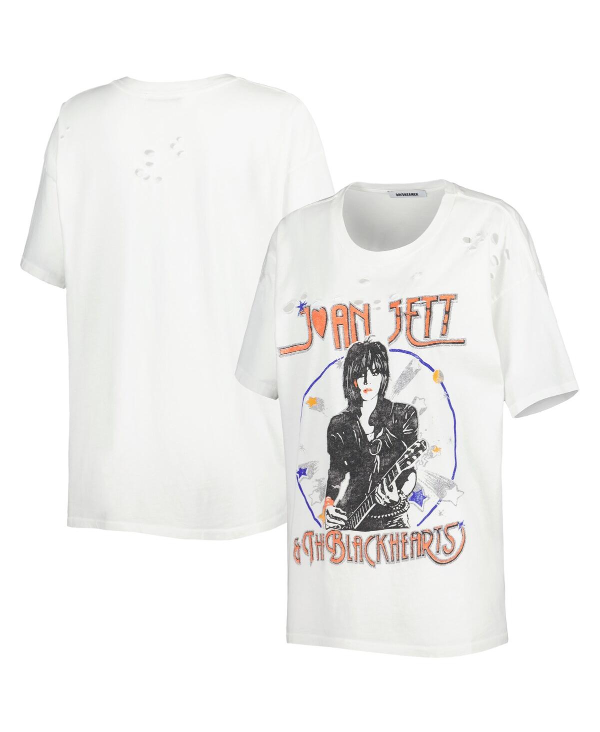 Click here for Daydreamer Womens White Joan Jett Graphic T-Shirt... prices