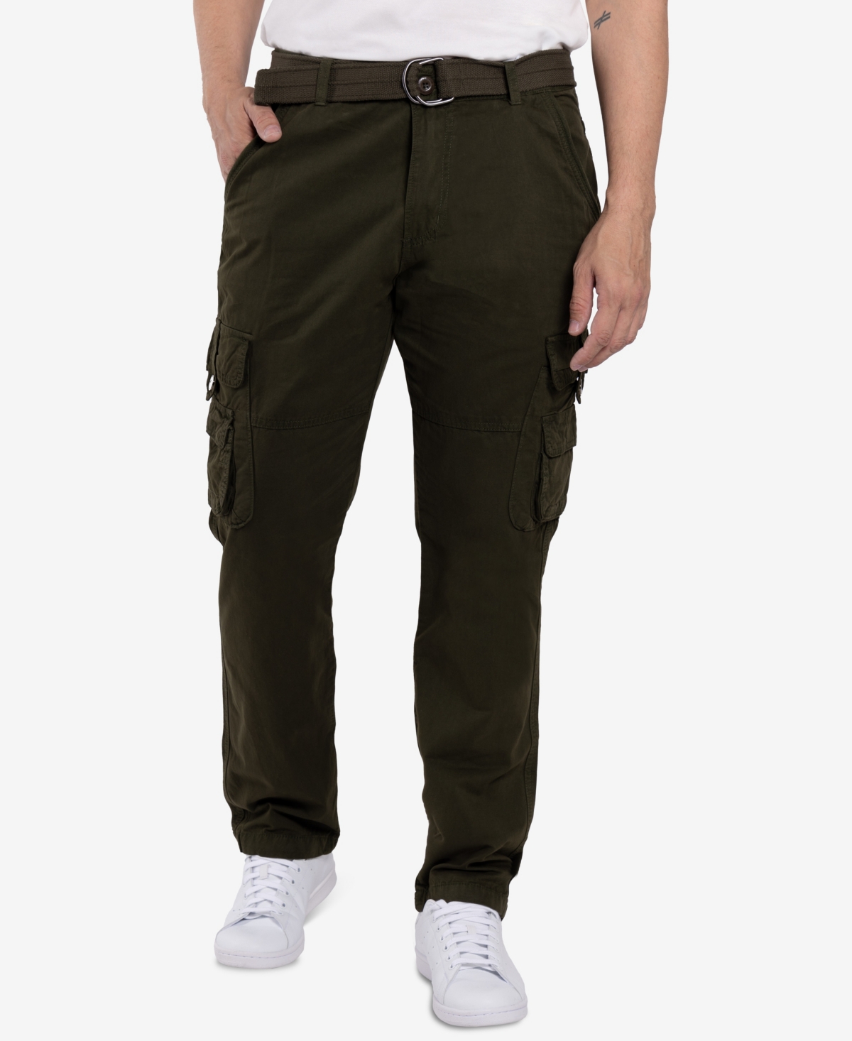 Click here for X-Ray Mens Utility Cargo Pants - Olive prices