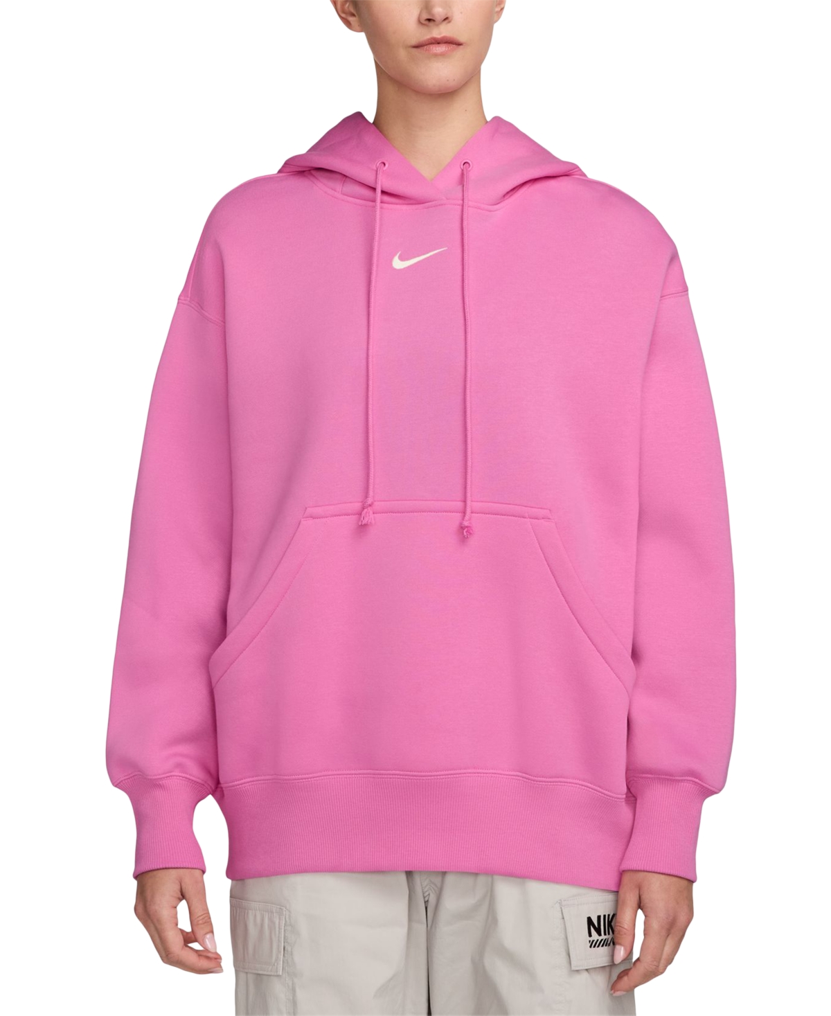 Click here for Nike Womens Sportswear Phoenix Fleece Oversized Pu... prices