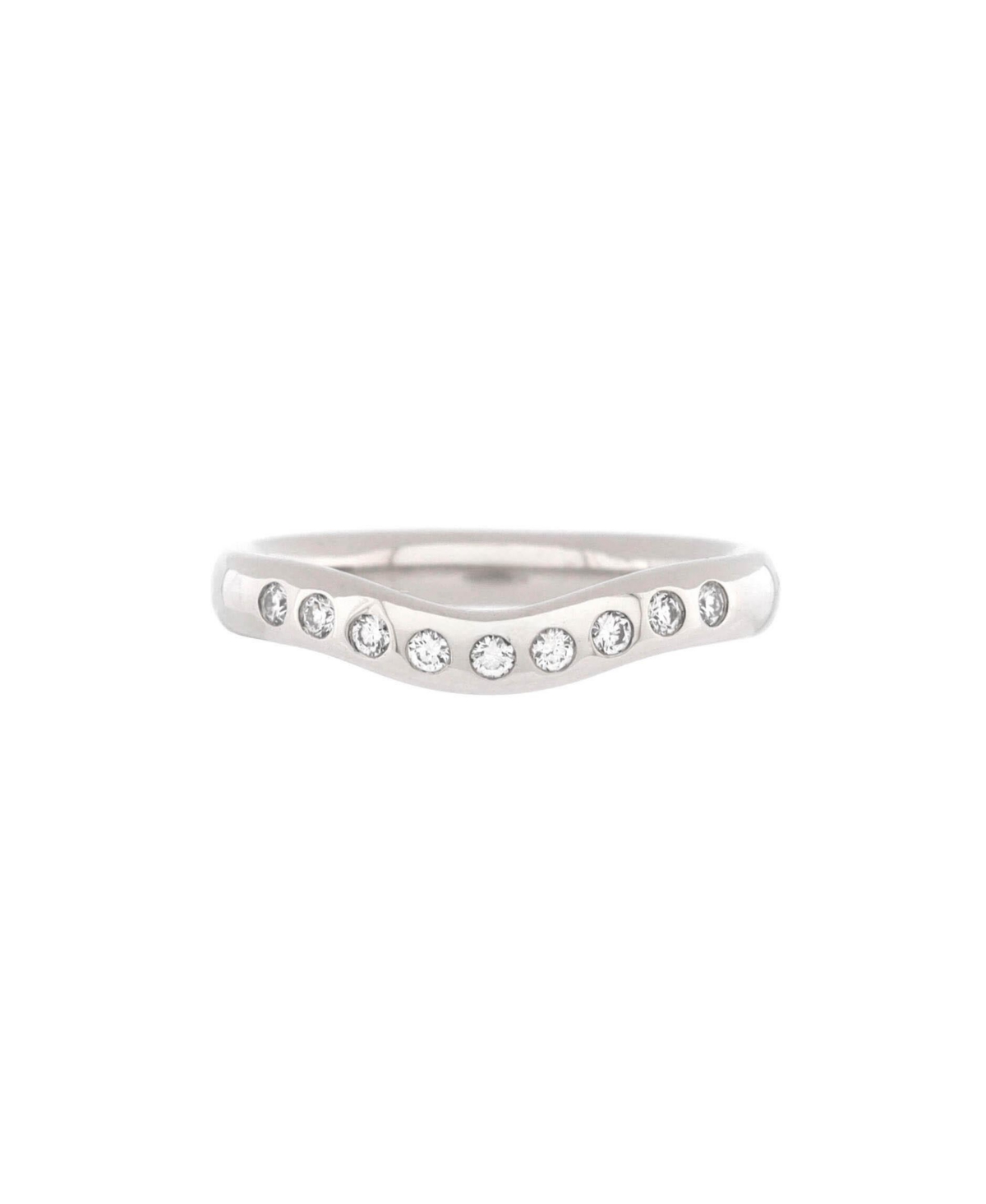 Click here for Pre-Owned Tiffany & Co. Elsa Peretti Curved Weddin... prices