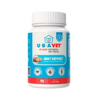UBAVET Joint Support Advanced Joint Care Chew Tablets for Dogs & Cats ...