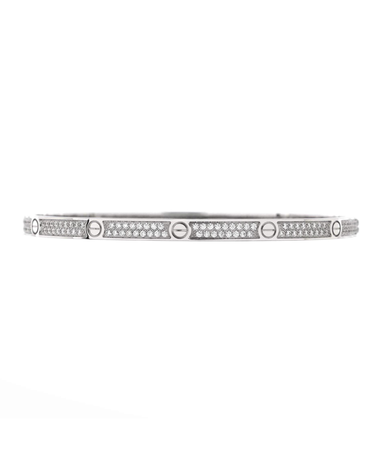 Click here for Pre-Owned Cartier Small Love Bracelet 18K White Go... prices