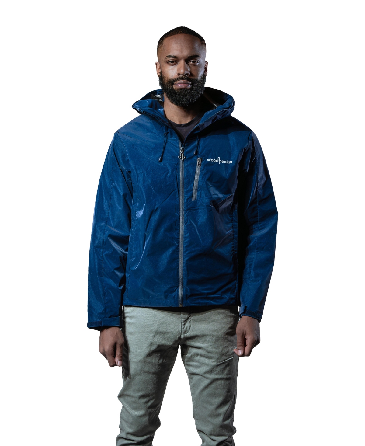 Click here for Woodpecker Mens Wind Shell Jacket - Sapphire diamo... prices