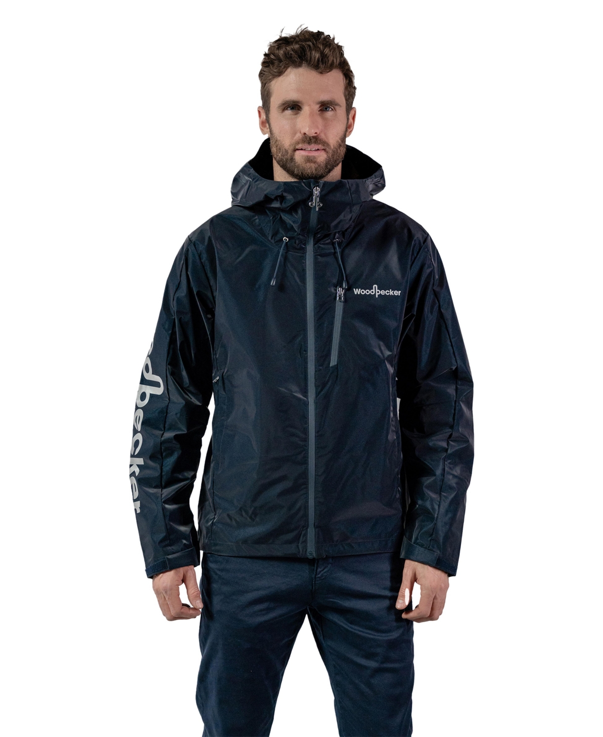 Click here for Woodpecker Mens Wind Shell Jacket - Blue diamond prices