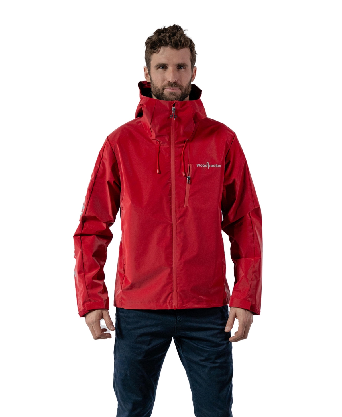 Click here for Woodpecker Mens Wind Shell Jacket - Red diamond prices