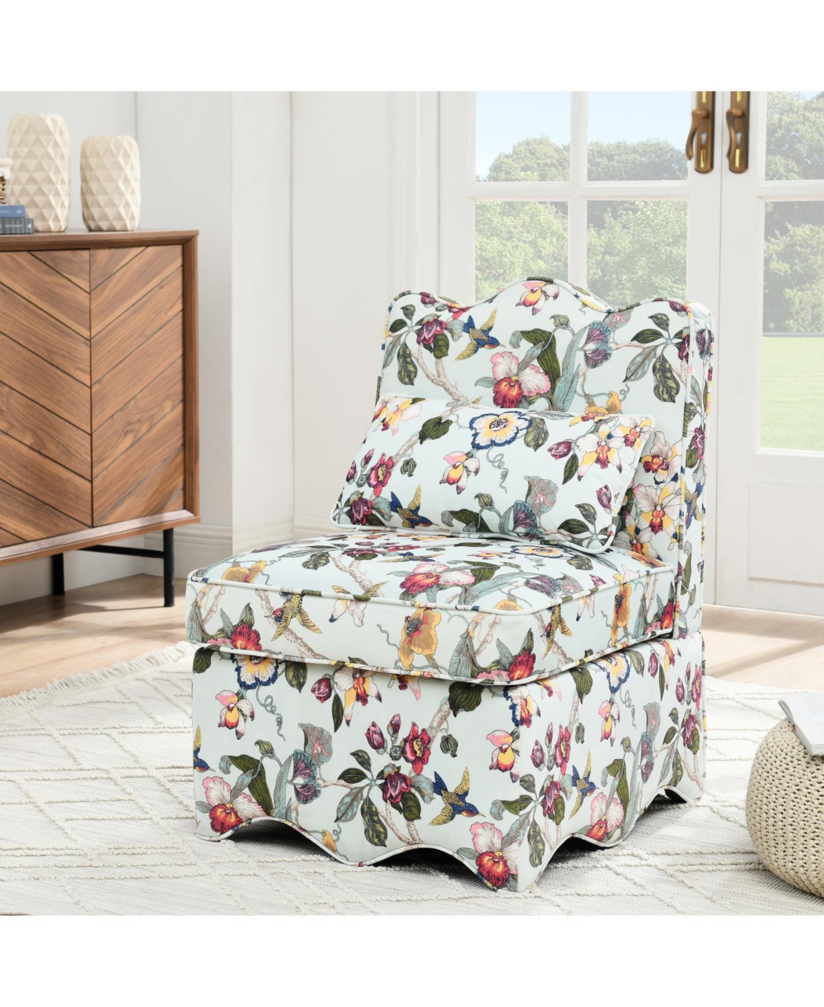 Click here for Streamdale Flannel Single Dining Chair with Soft C... prices