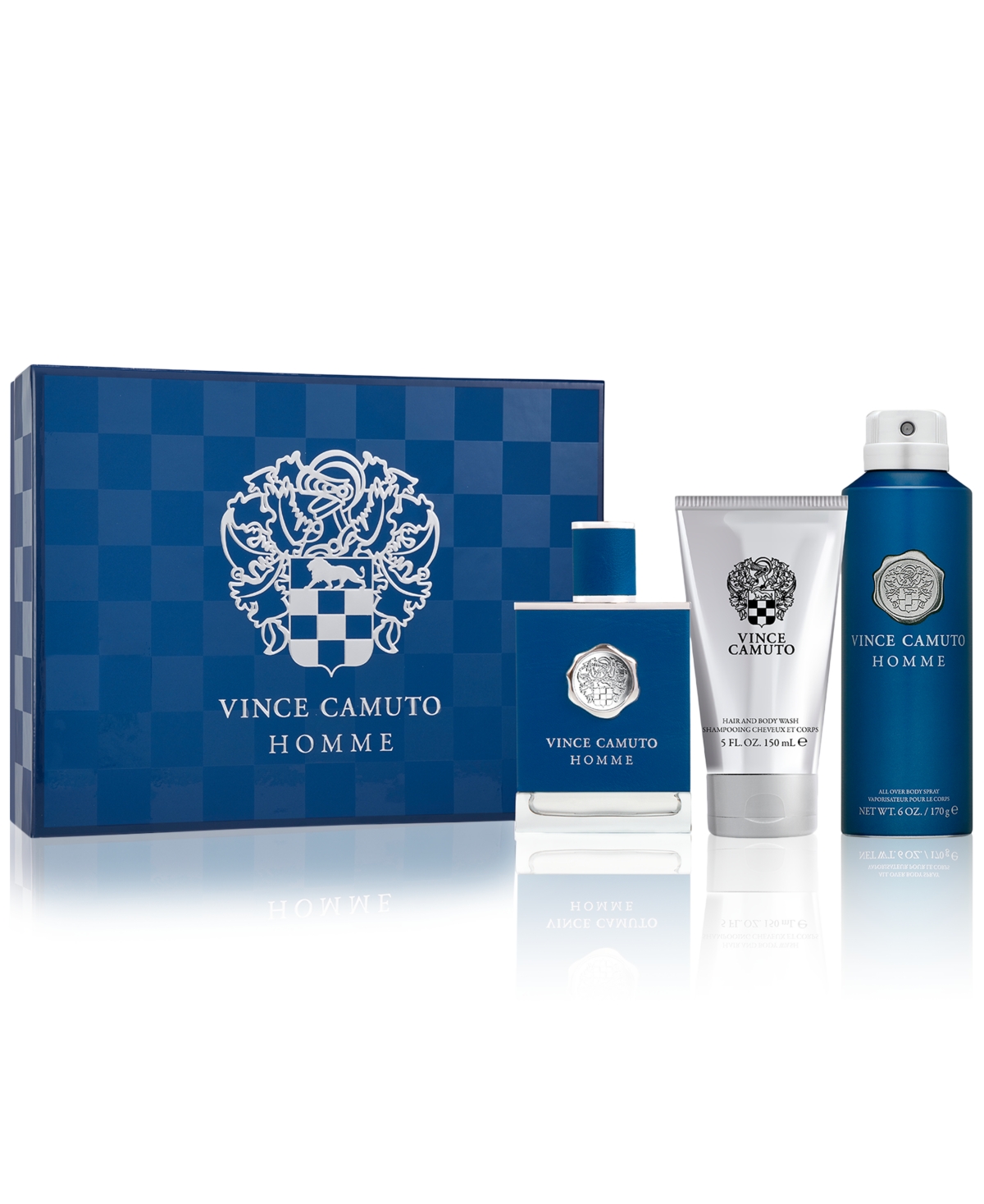 Click here for Vince Camuto Mens 3-Pc. Homme Eau de Toilette Gift... prices