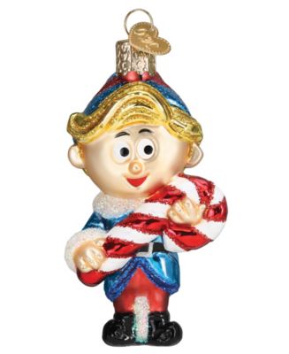 Old World Christmas 3.75" Rudolph the Red-Nosed Reindeer Hermey The Elf ...