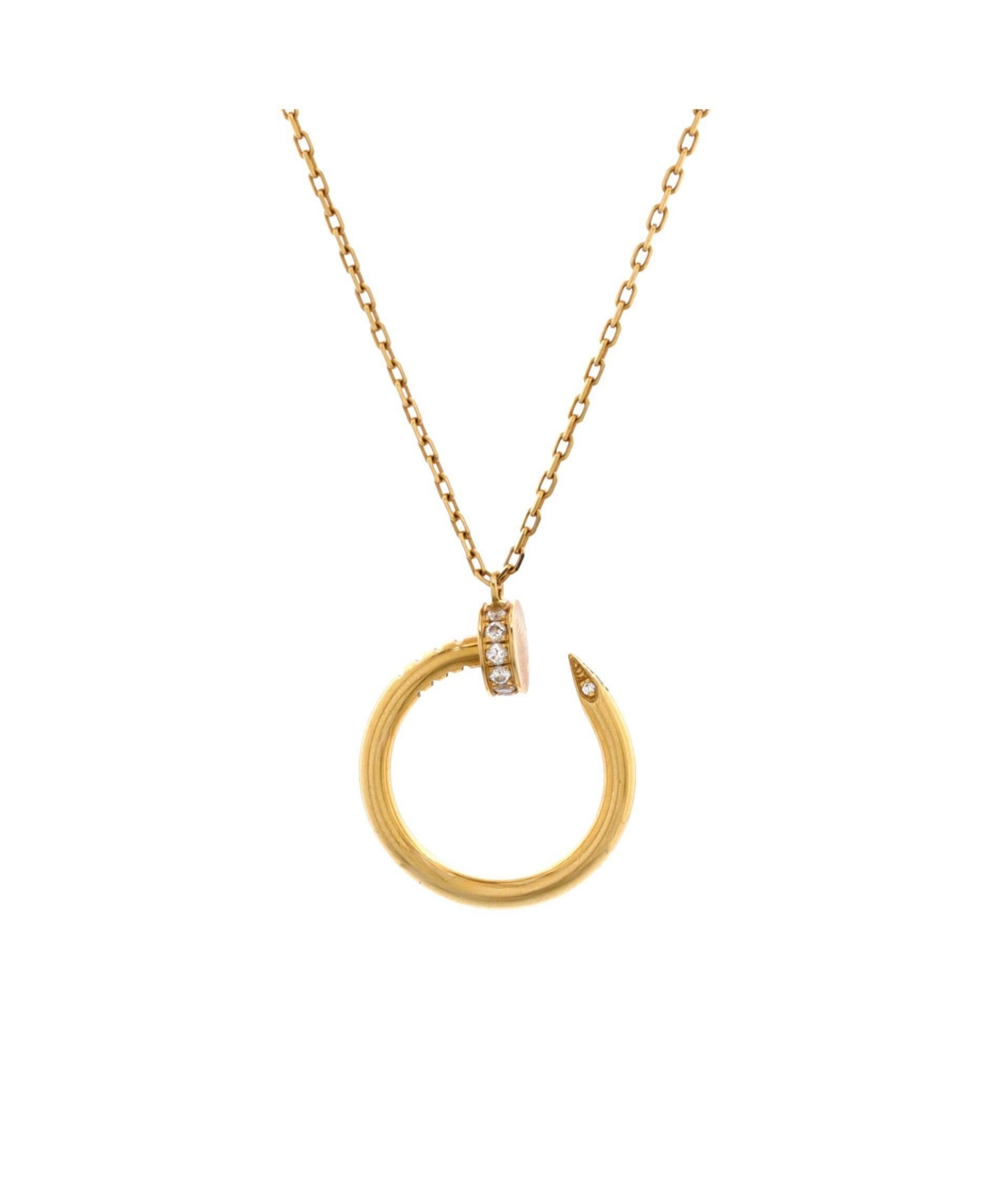 Click here for Pre-Owned Cartier Juste un Clou Pendant Necklace 1... prices