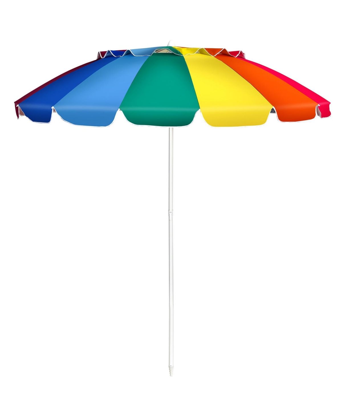 Click here for 8 Feet Portable Beach Umbrella with Sand Anchor an... prices