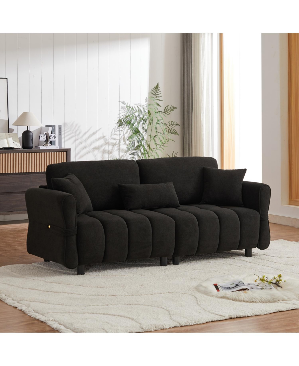 Click here for Streamdale Furniture 80" Premium Chenille Fab... prices