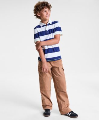Click here for Epic Threads Little Big Boys Striped Rugby Polo Sh... prices