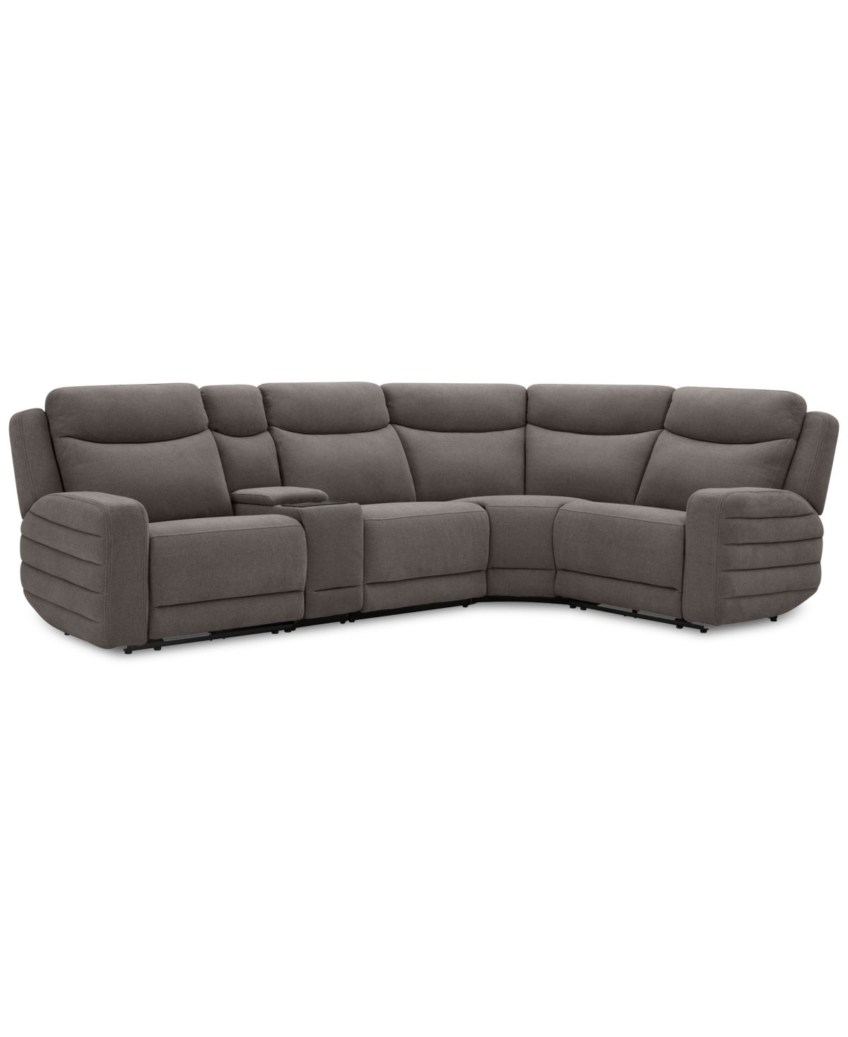 Click here for Kristyan 5-Pc. Fabric Sectional with 2 Power Recli... prices