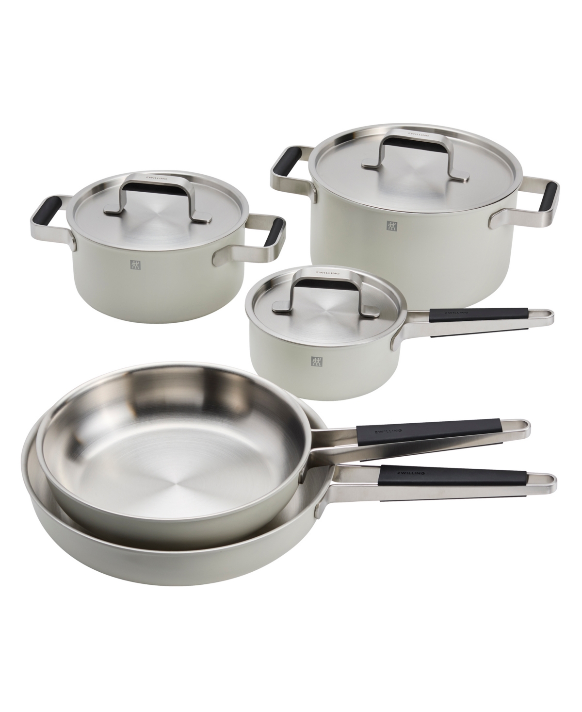 Click here for Zwilling Pure Stainless Steel 8-Piece Cookware Set... prices