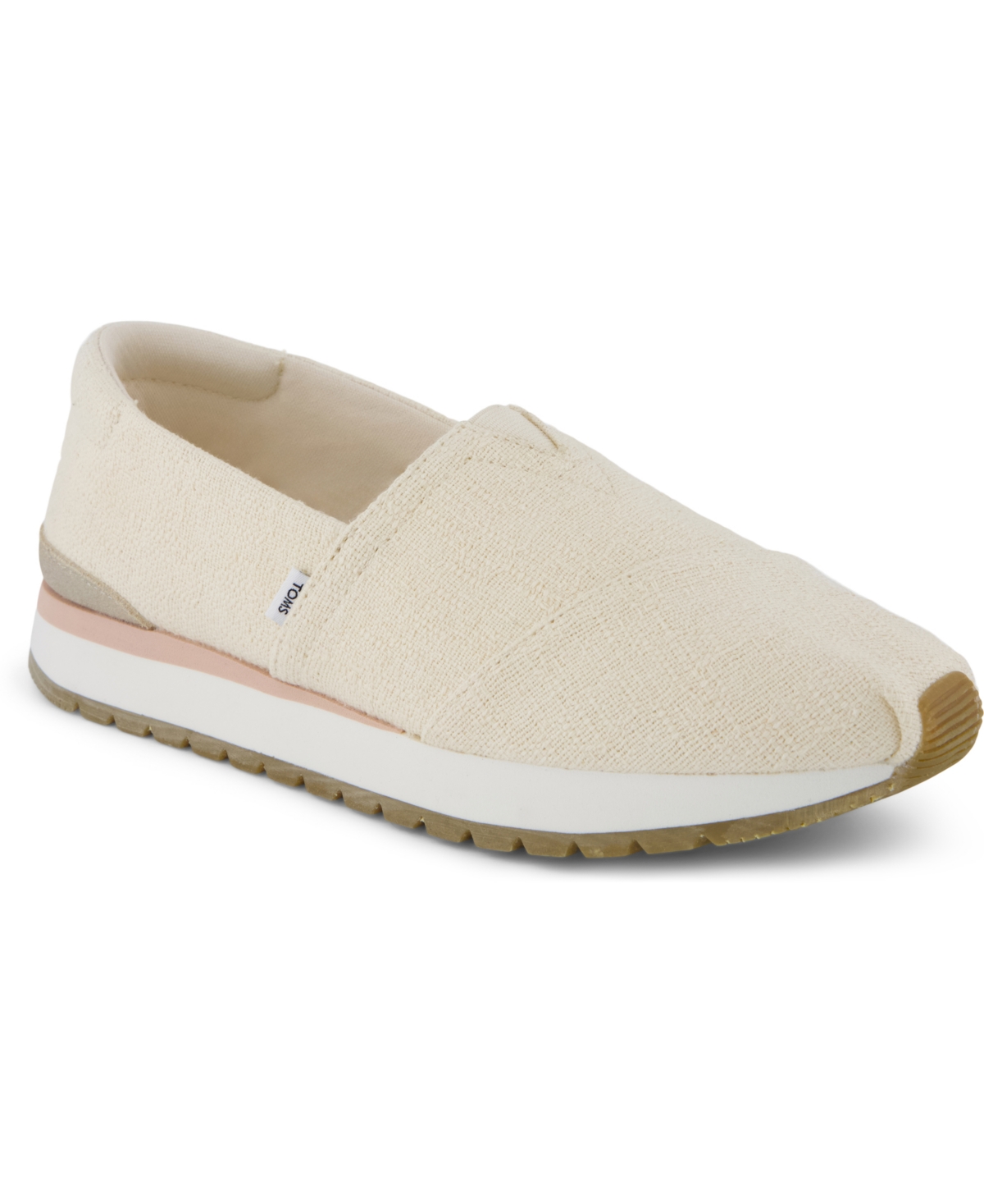 Click here for Toms Womens Resident Plus Almond Toe Sneakers - Na... prices