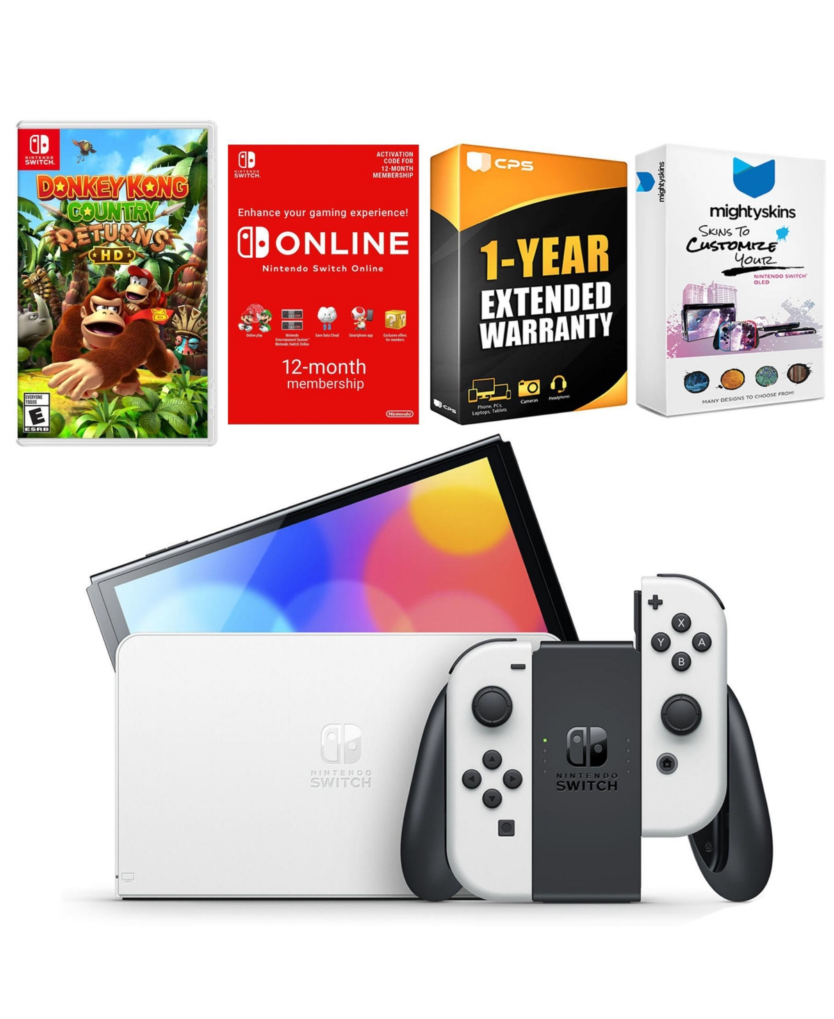 Click here for Nintendo Switch White Oled Console with Donkey Kon... prices