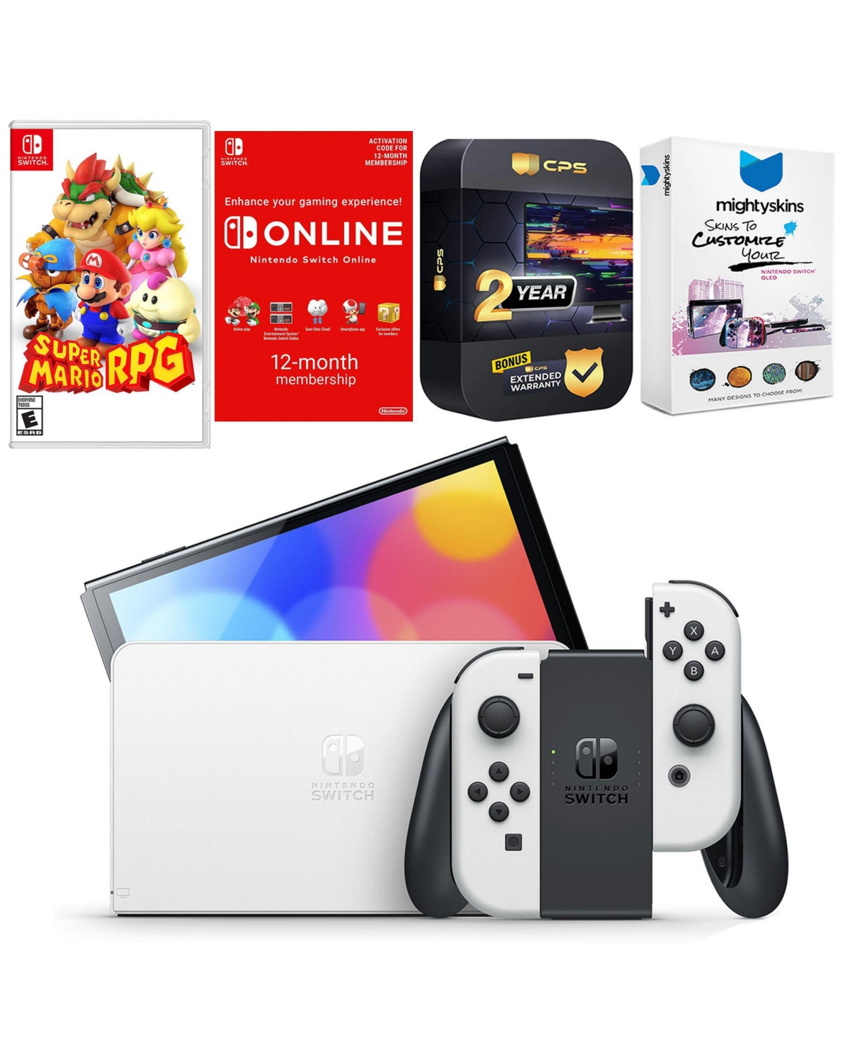 Click here for Nintendo Switch White Oled Console with Super Mari... prices