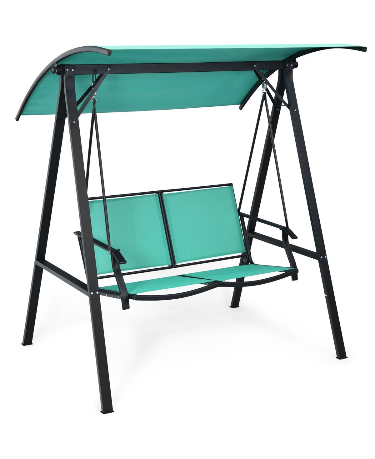 Click here for Gymax 2-Person Outdoor Patio Porch Swing Chair w/... prices