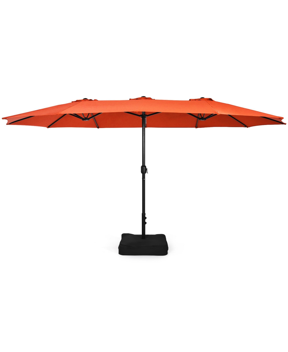 Click here for Gymax 15 ft Double-Sided Patio Twin Umbrella Extra... prices