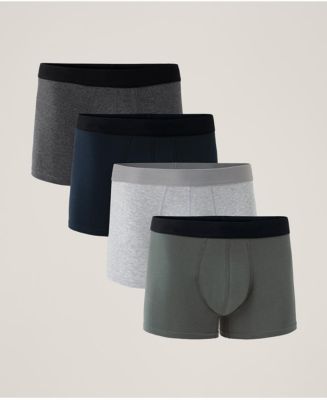 Pact Men's Organic Cotton Everyday Trunk 4-Pack - Macy's