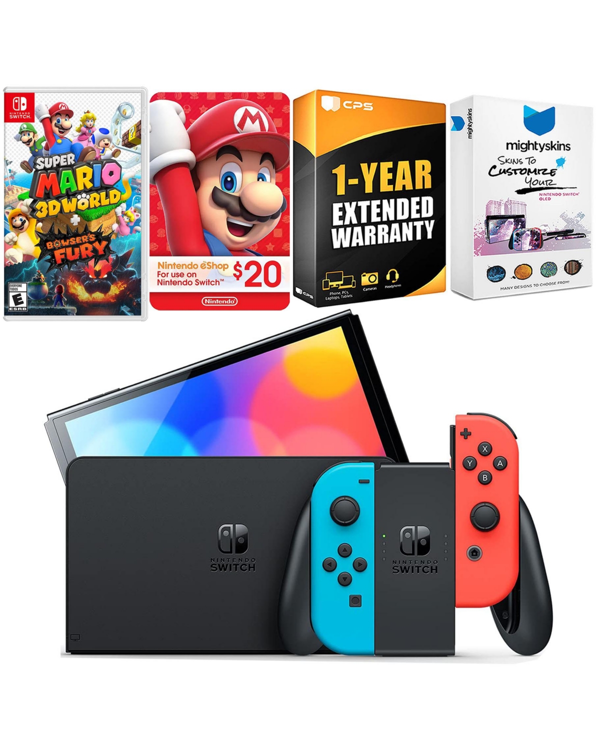 Click here for Nintendo Switch Neon Red & Blue Oled Console with... prices
