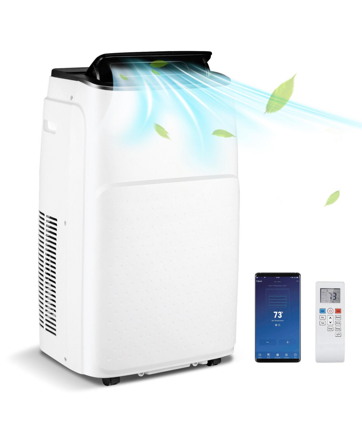 Click here for 13000 Btu(Ashrae) Portable Air Conditioner with Ap... prices